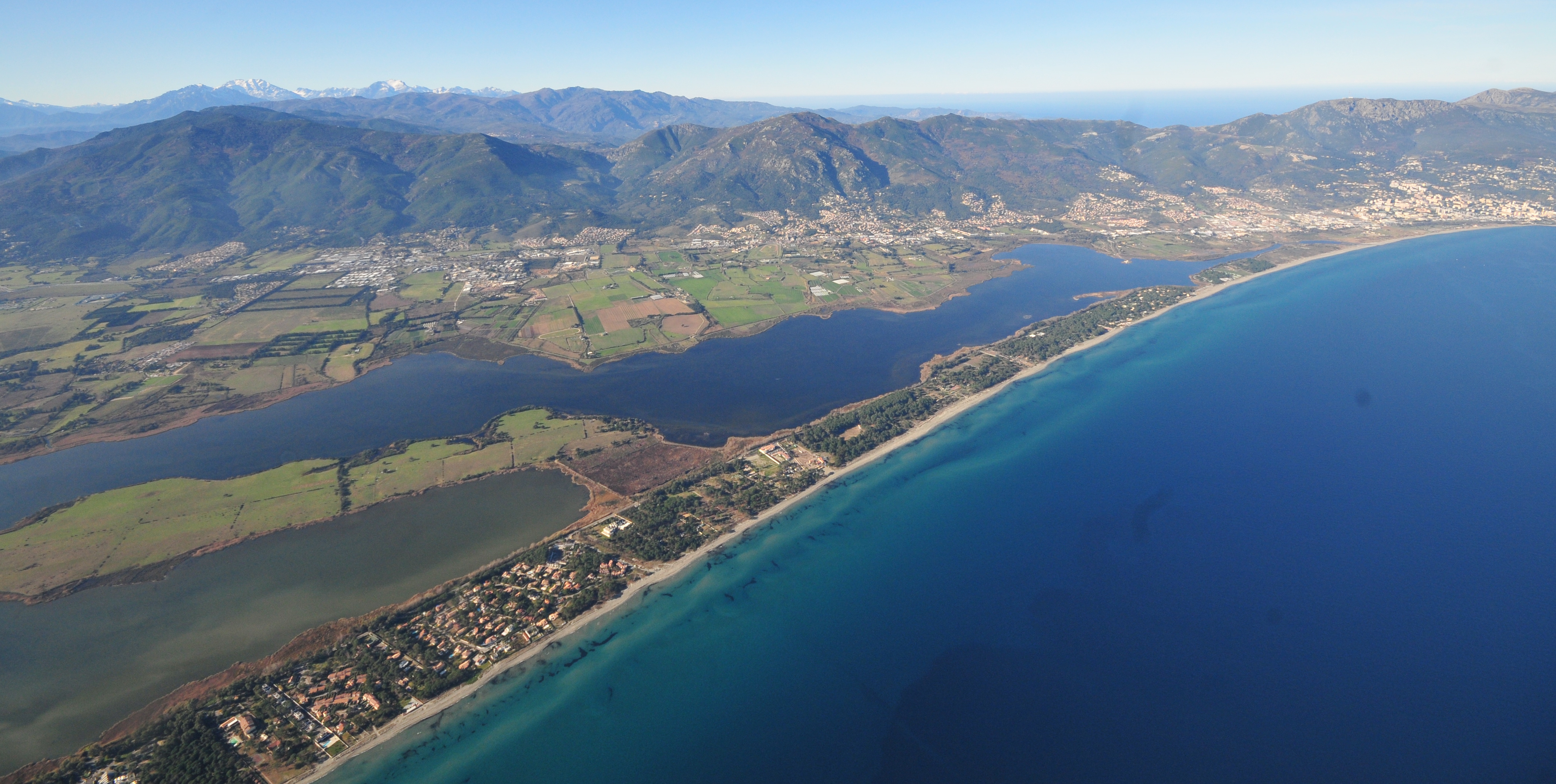 La Marana : cartes des surfaces submersibles