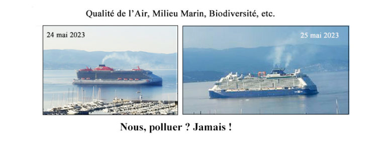 Pollutions des navires de croisière